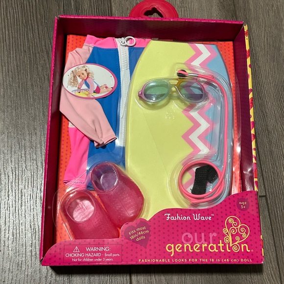 Our Generation | Toys | Our Generation Fashion Wave Accessories Set For ...